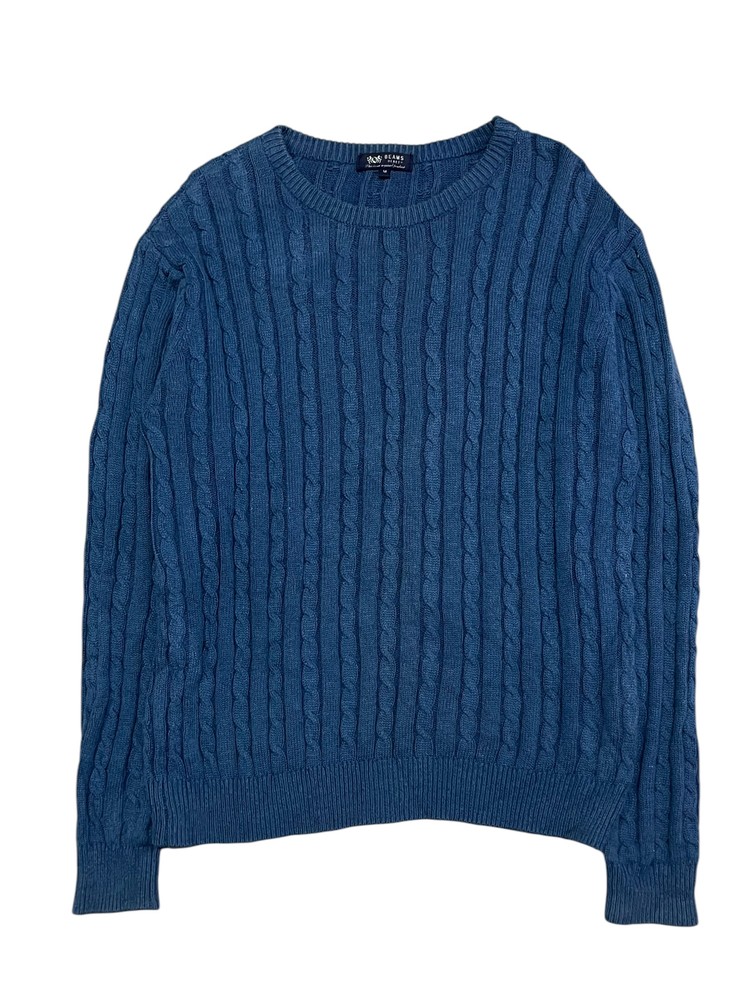 BEAMS HEART cotton cable knit : RAG STORE