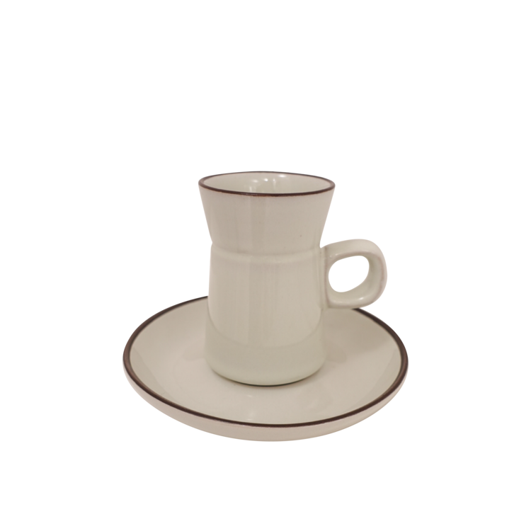 Denby Summit Celadon Coffee and Saucer : owncollectionmuseum