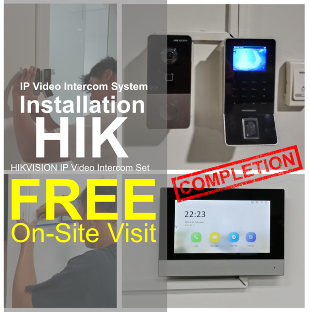 Installation of HIKVISION IP Video Intercom in PARQAL Mall - INSTALLED ...