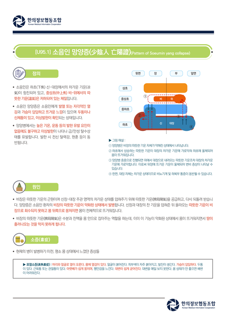 소음인 망양증(少陰人 亡陽證)(Pattern of Soeumin yang collapse) : 바를연한의원 - 다빈도 상병 자료실