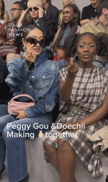 Peggy Gou & Doechii Making k-🫰🏻📍Acne Studios FW25 : 데패뉴 | 인터뷰