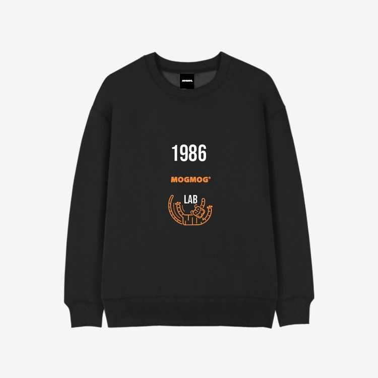 MOGMOG LAB 1986 SWEATSHIRT : MOGMOG Global