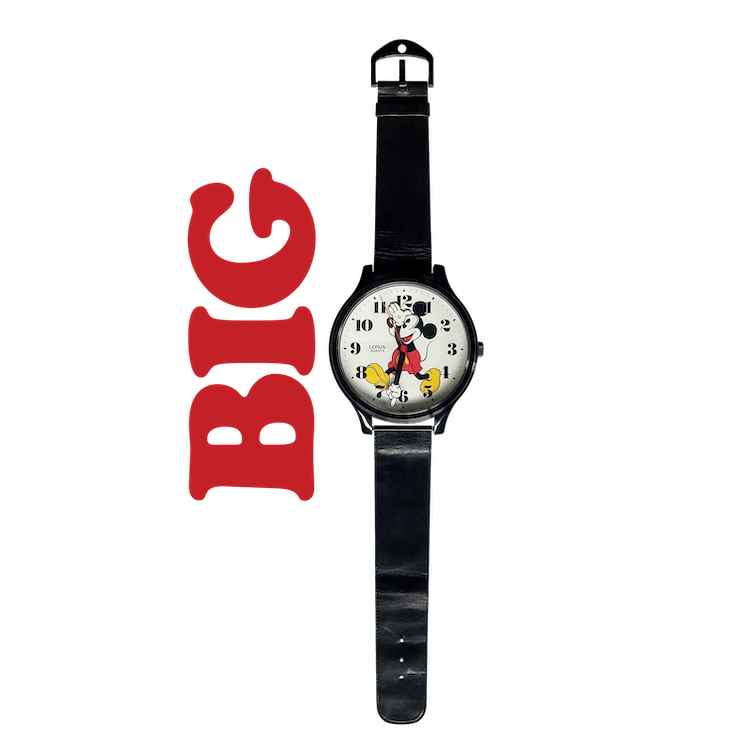 [VINTAGE] DISNEY BIG WATCH WALL CLOCK : OÙSQUE