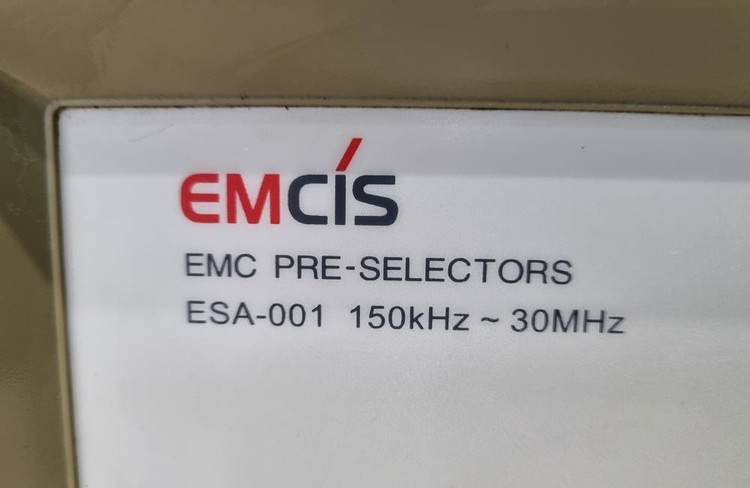 이엠시스 EMI 분석기 EMCIS EMI/Spectrum Analyzer ESA-2000, EMC Pre-selector ESA ...