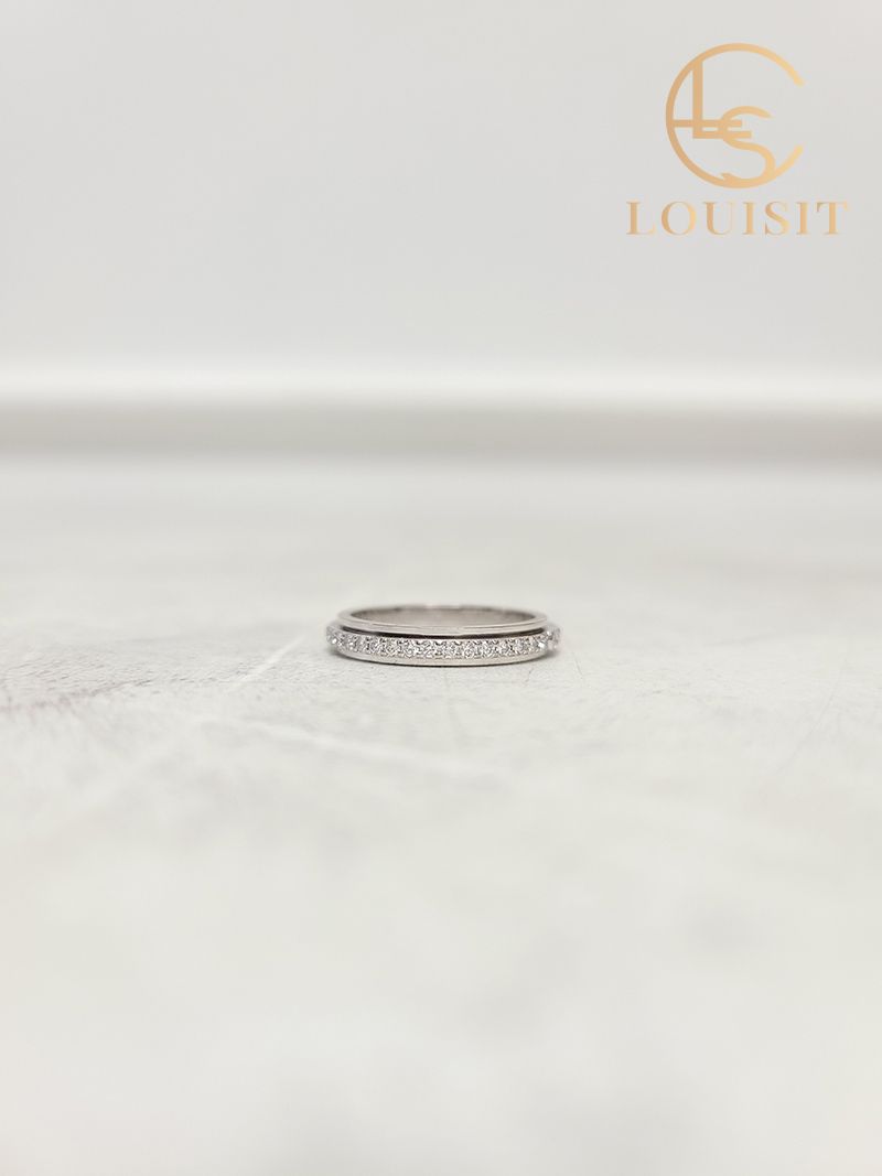 [피아제] 18K 화이트골드 47P 다이아 0.24CT 포제션 링 반지 46 : 중고명품 루이스잇 :: 쉽고 빠른 명품 안전거래