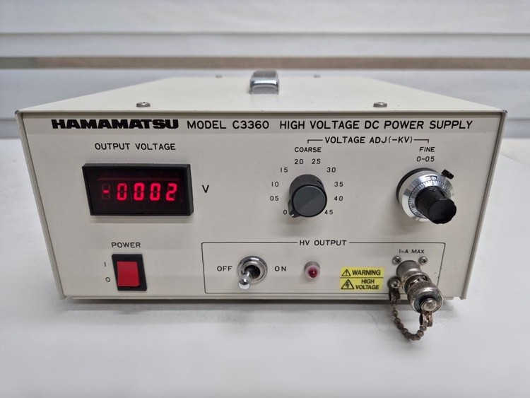 HAMAMATSU C3360 High Voltage DC Power Supply : 엠아이티솔루션