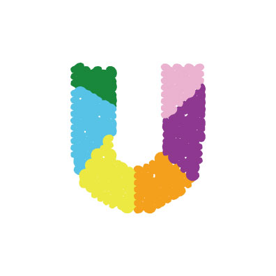 U lettering boucle style : LeedStudio