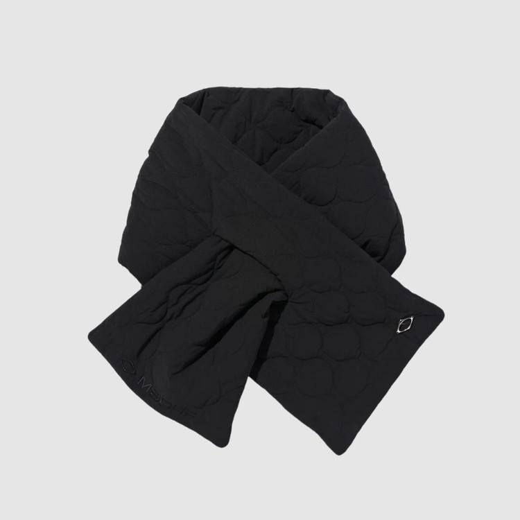 (W) 미스치프 퀼티드 넥 워머 블랙 : 스피드 마켓