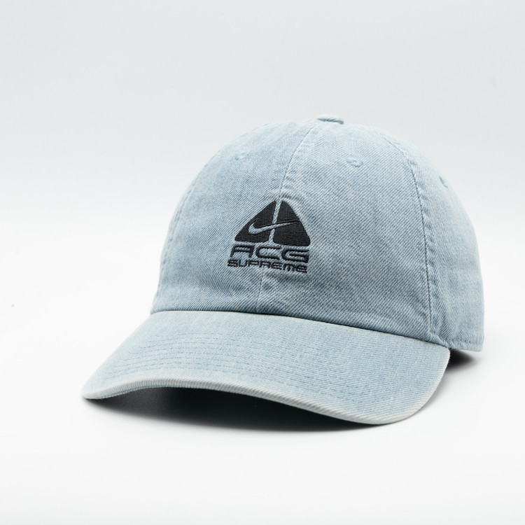 SUPREME X NIKE ACG DENIM 6-PANEL WASHED BLUE 22FW : Paramade Pickers (파라메이드피커스)