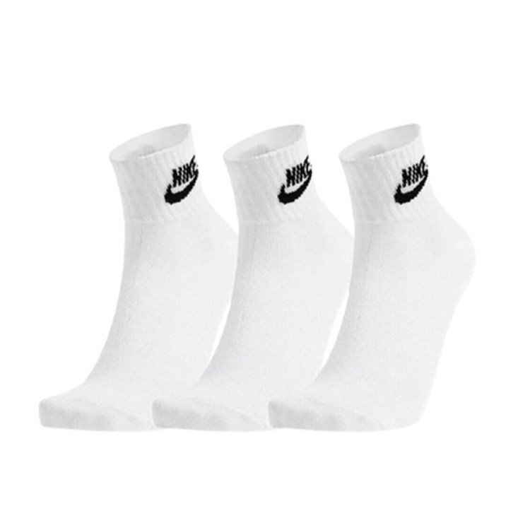 [NIKE] 나이키 에브리데이 발목양말 3켤레 DX5074-101 화이트 : 트라이스