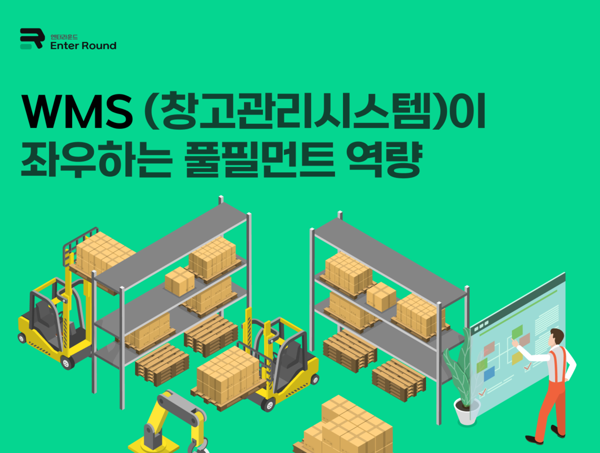 물류센터 WMS(창고관리시스템) 최적화가 좌우하는 풀필먼트 역량 : 국내외 풀필먼트 & 103개국 해외배송 | 엔터라운드