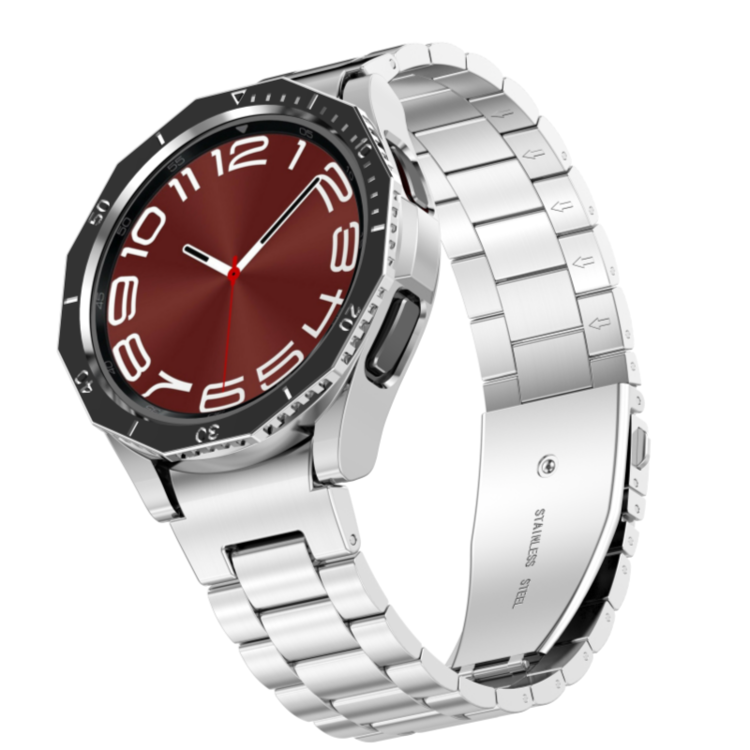 갤럭시워치6 버튼 메탈 스트랩 기어 베젤링 케이스 세트 : 칸탐 KANTAM