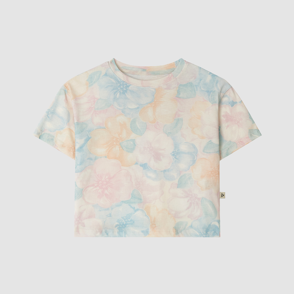 [127♥] Vintage Flower T-Shirt : MYSTELLA