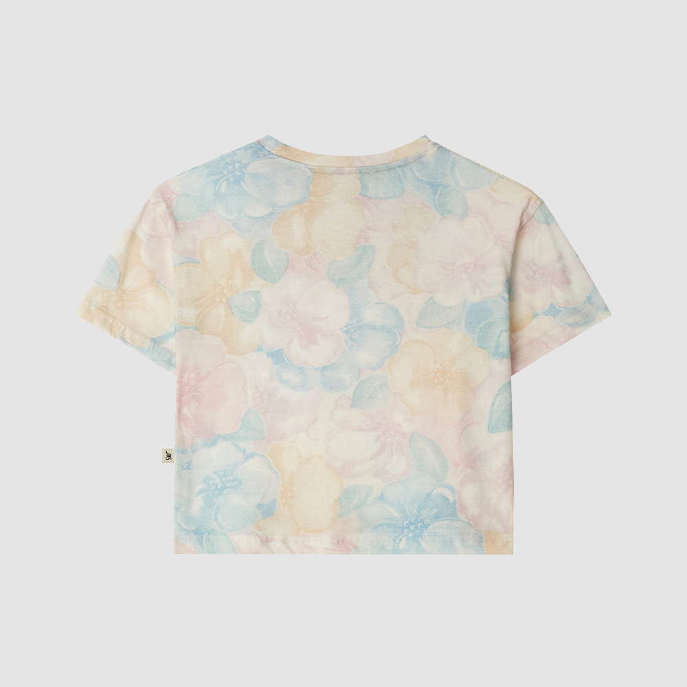 [127♥] Vintage Flower T-Shirt : MYSTELLA