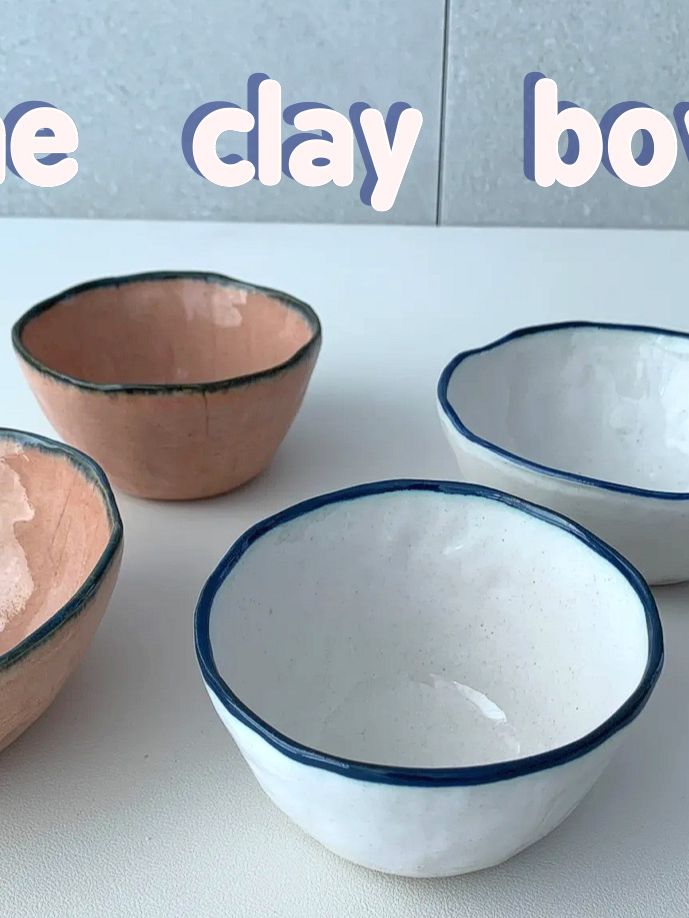 Line clay bowl : 퐁드타블레