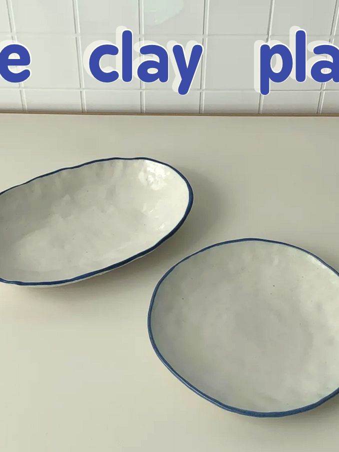 Line clay plate : 퐁드타블레