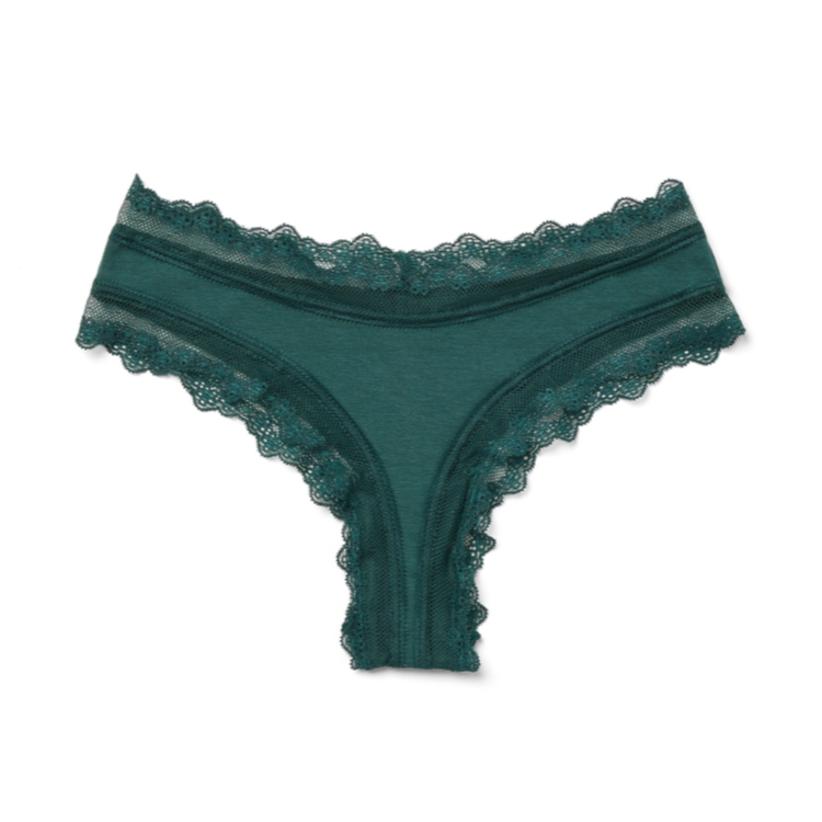 Original Lace Cheeky Panty(Deep green) : Goblin Wear 고블린 웨어