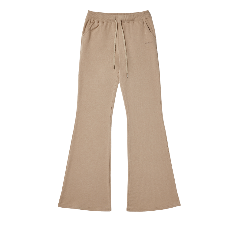 Relaxed-fit Flared Sweatpants(Beige) : Goblin Wear 고블린 웨어