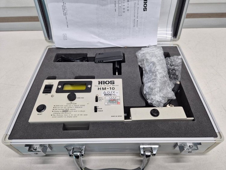 HIOS HM-10 Digital Torque Meter 토크 메타 토크 측정기 : 엠아이티솔루션