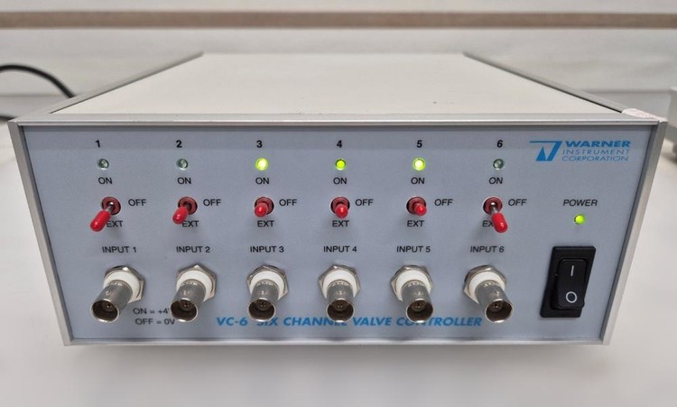 Warner Instrument VC-6 Six Channel Valve Controller : 엠아이티솔루션