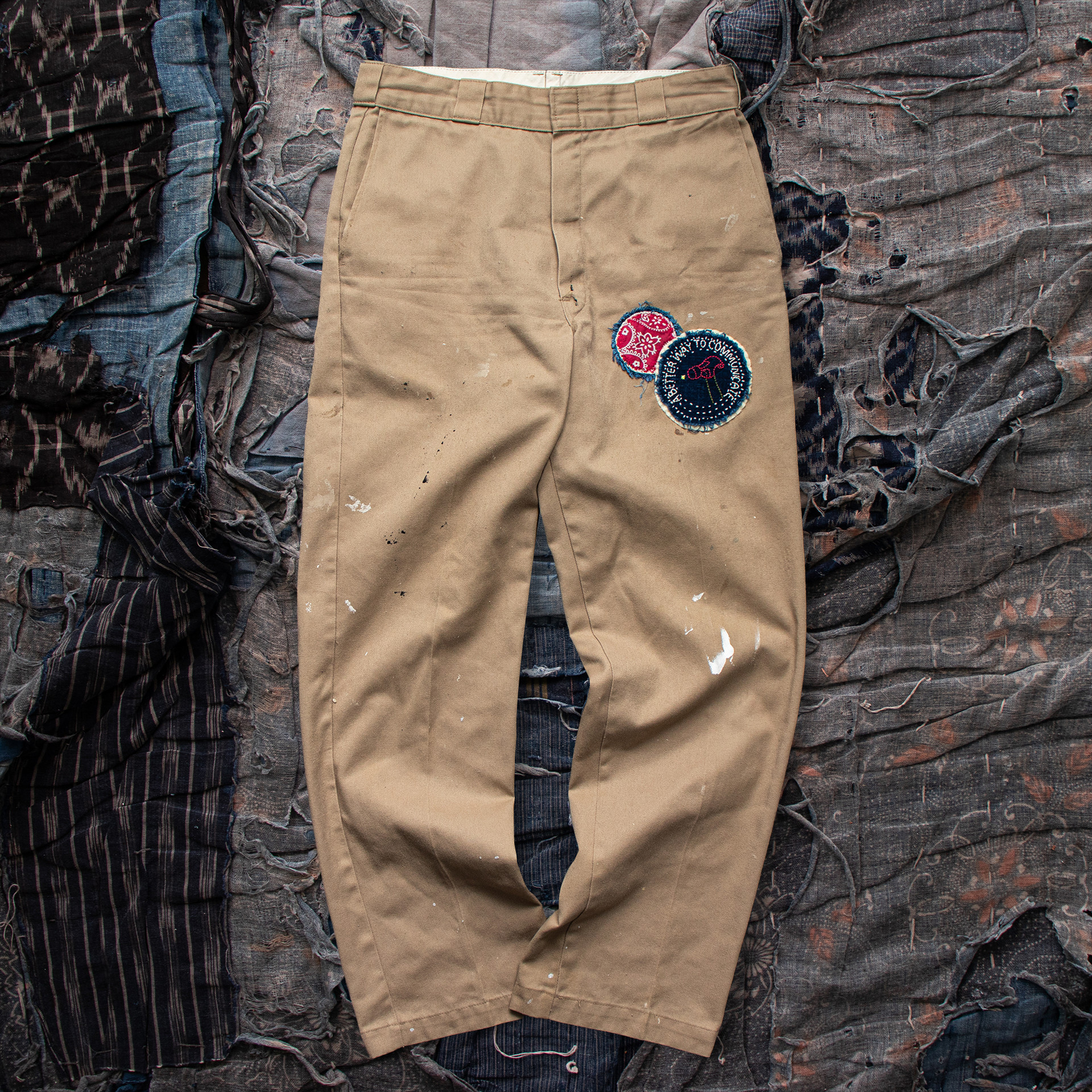 NO.214 "PATCHES" HAMMER PANTS : twostandard