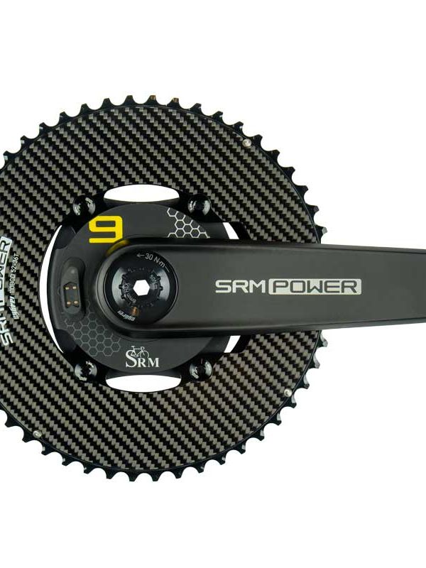 SRM PM9 ORIGIN ROAD POWERMETER (CYBREI), CARBON-TI 체인링포함 : BROU COMPANY