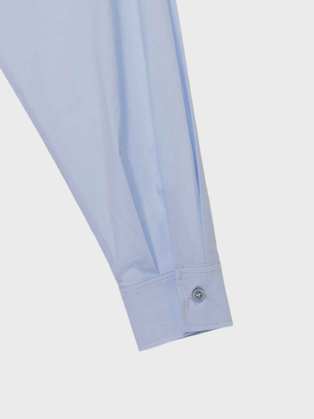 Claude basic shirt (white / beige / blue) : MONOHA