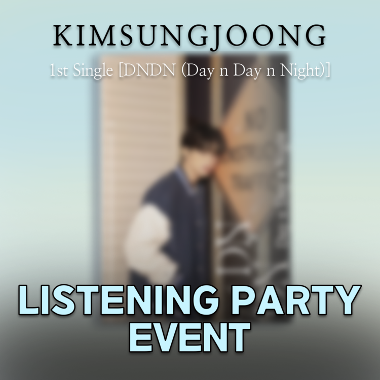 [LISTENING PARTY] KIM SUNGJOONG - DNDN (Day n Day n Night) (Photobook ...