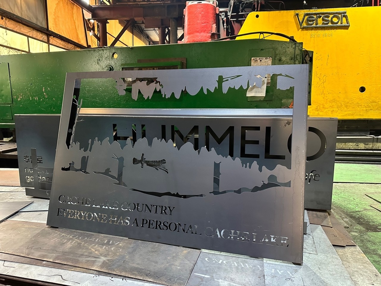 Corten Weathering Steel Cutting, Bending, Laser Processing | WONSTEEL