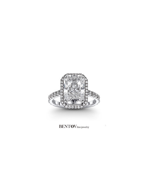 Precious 4ct Radiant Ring : BENTOV - 뉴스룸