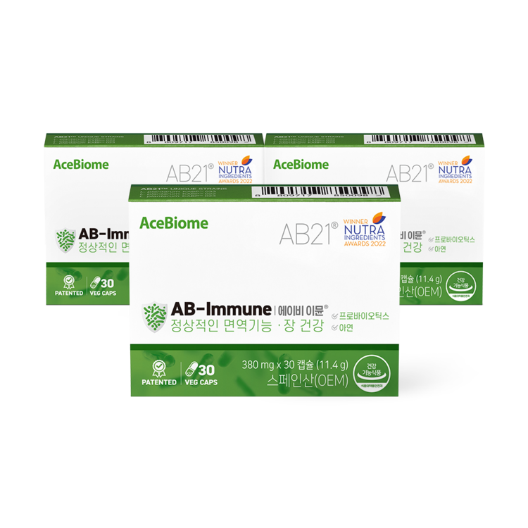 AB21 프리미엄 특허유산균 에이비 이뮨 3개월 : BNRSHOP