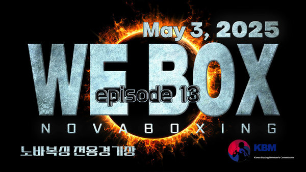 WE BOX 13 & WE BOX 신인왕전 : 국내복싱일정