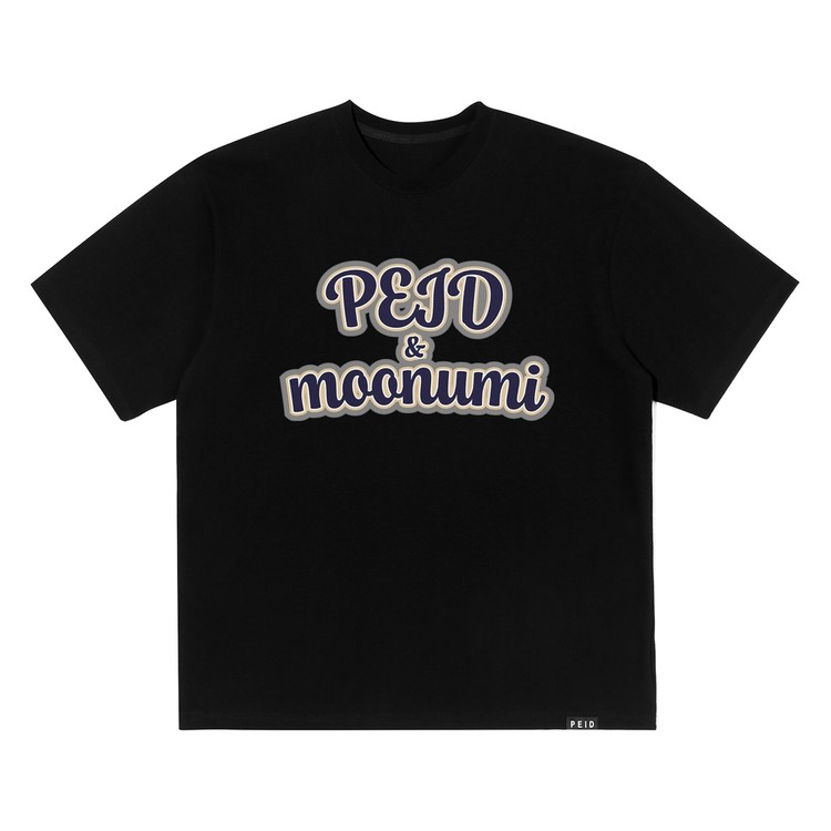 Pd Peid Moonumi 오버핏 반팔티 2color 페이드 Peid