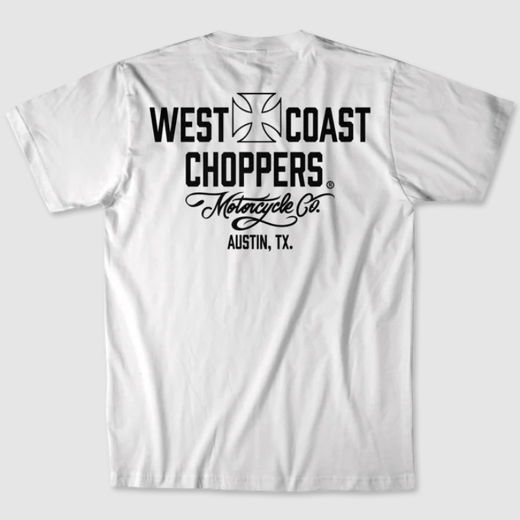 WCC Motorcycle Co. Tee - White : 빠뜨롱 (EL PATRON)