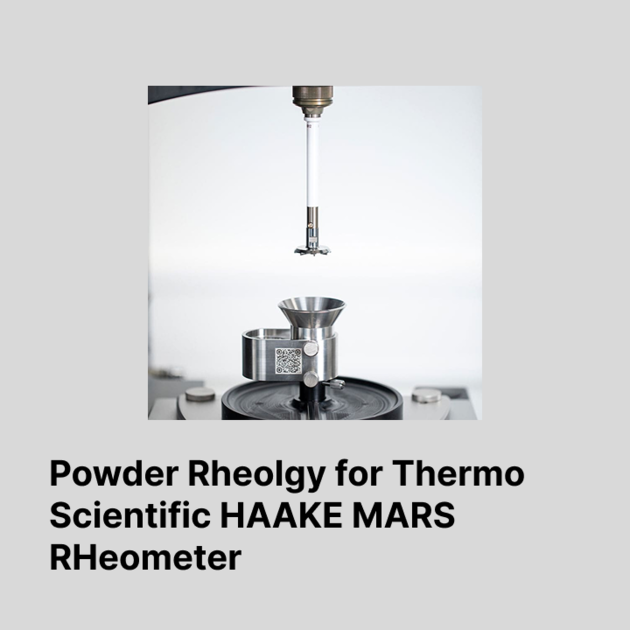 Powder Rheology : 회전식 레오미터