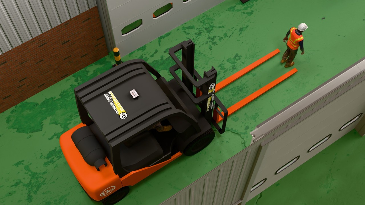 지니고 안전시스템 보행자 라이트 I Operator Safety System