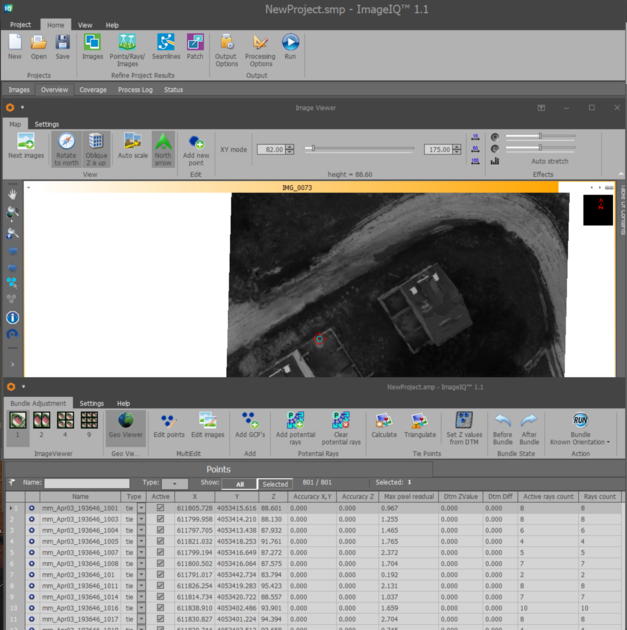 드론 영상 처리(정사 모자이크) 모듈 ImageIQ 출시 : IDL-ENVI