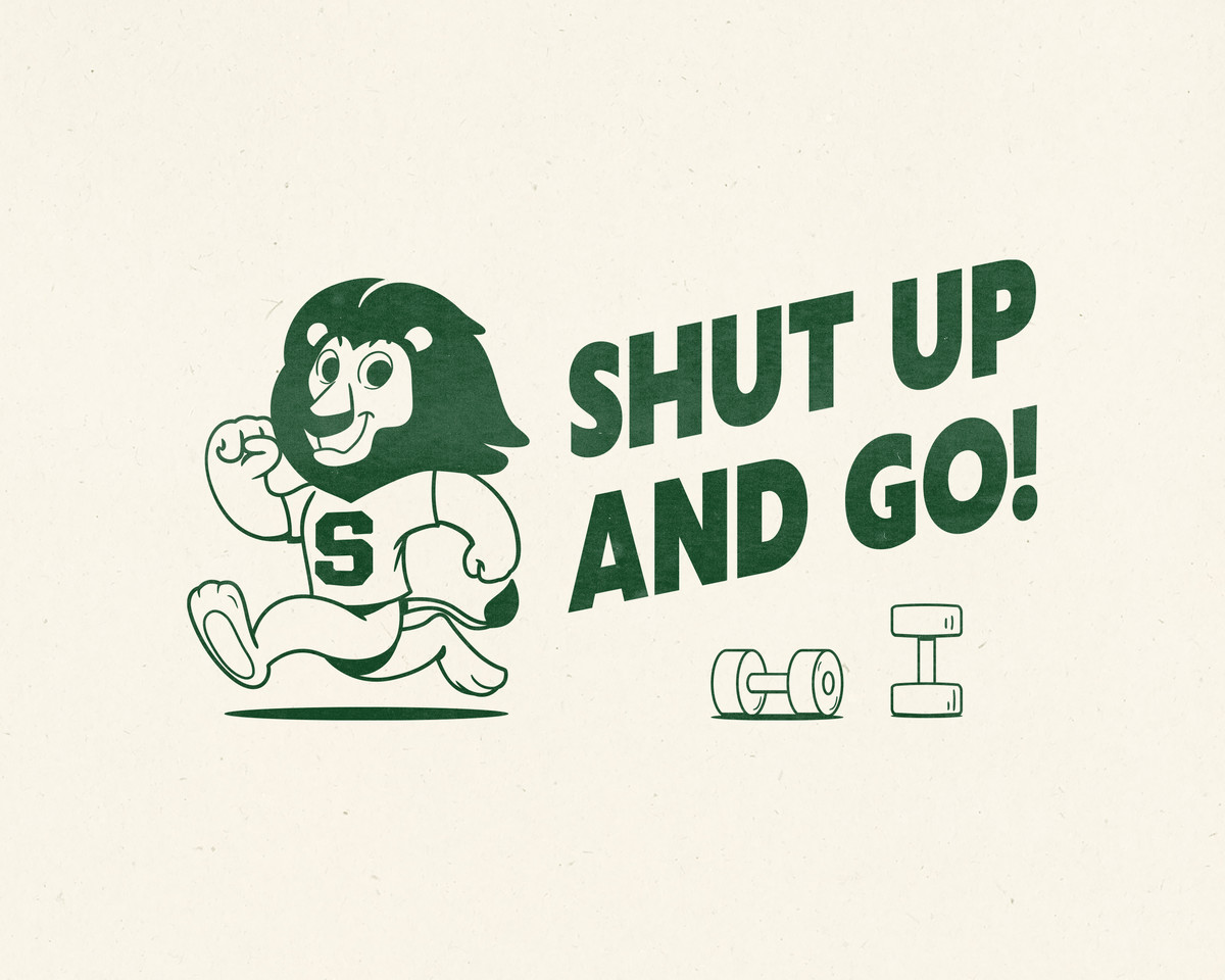 SHUT UP AND GO! - CHARACTER LOGO DESIGN : 지온 디자인웍스-포트폴리오