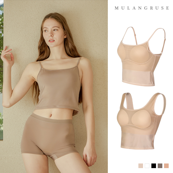 러브엠 인견 브라탑&스트랩브라탑 : 편안함과 스타일을 동시에 | 여성 속옷 브랜드 물랑루즈 Mulangruse