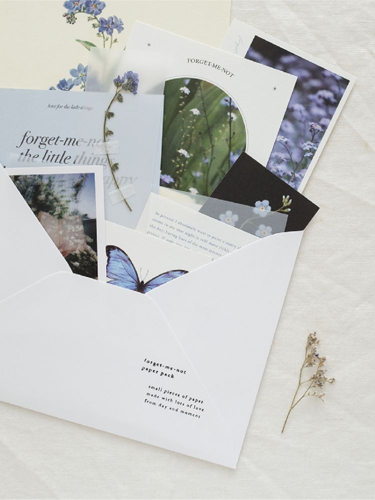 Forget me not paper pack : 데이앤모먼트