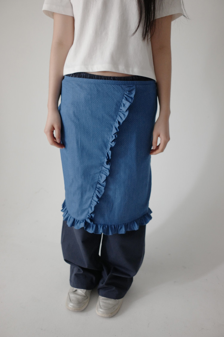 denim frill dot skrit (2c) : callhag