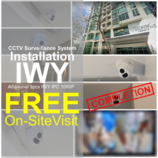 Installation of Additional 3pcs IWY IPC 1080P in BGC - INSTALLED ...