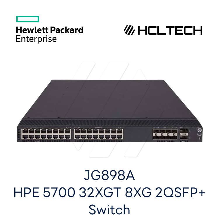 JG898A HPE 5700 32XGT 8XG 2QSFP+ Swch : 에이치씨엘테크