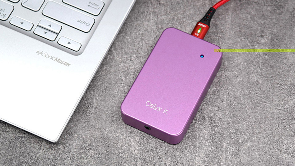 Calyx K - 고유의 음색과 매끈한 질감을 지닌 DAC 헤드폰 앰프 (Luric, 2023. 9) : CALYX