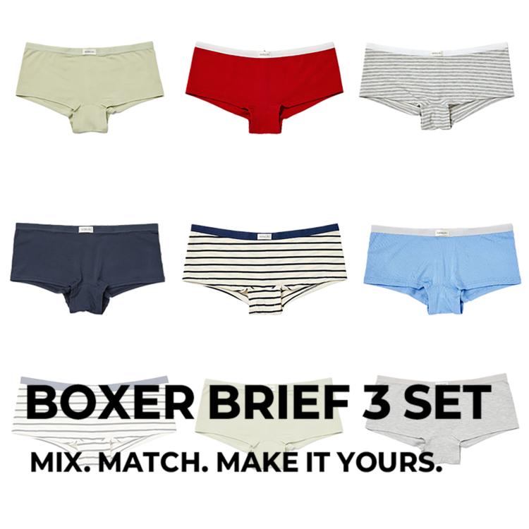 Boxer Brief 3 set : Goblin Wear 고블린 웨어