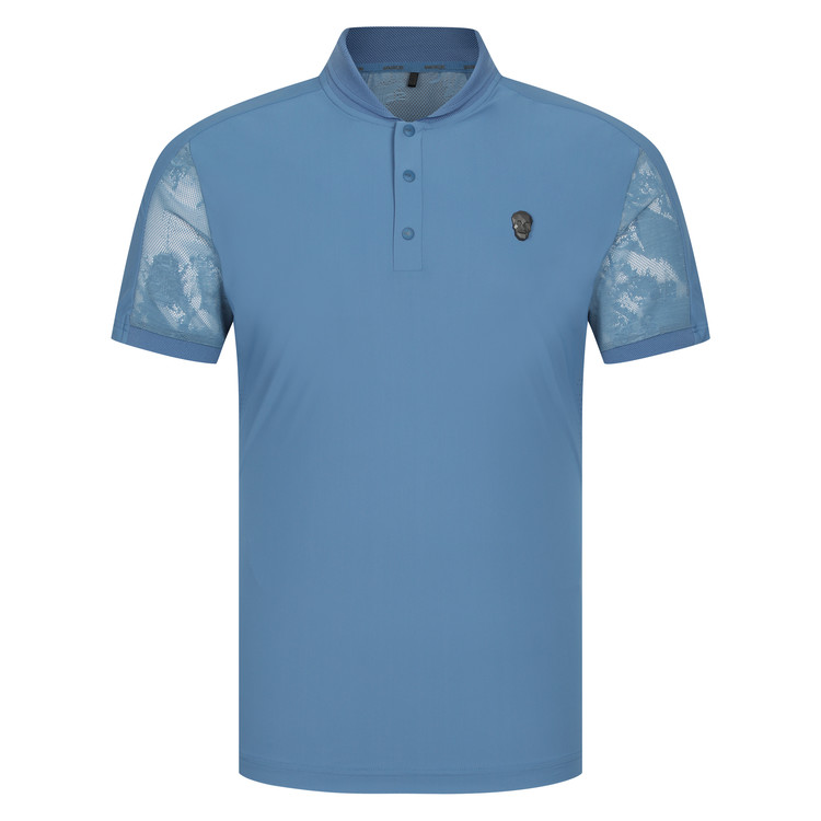 MEN AIR CIRCUIT TECH MESH HENRY NECK T-SHIRT_A62MTS23 : 어메이징크리