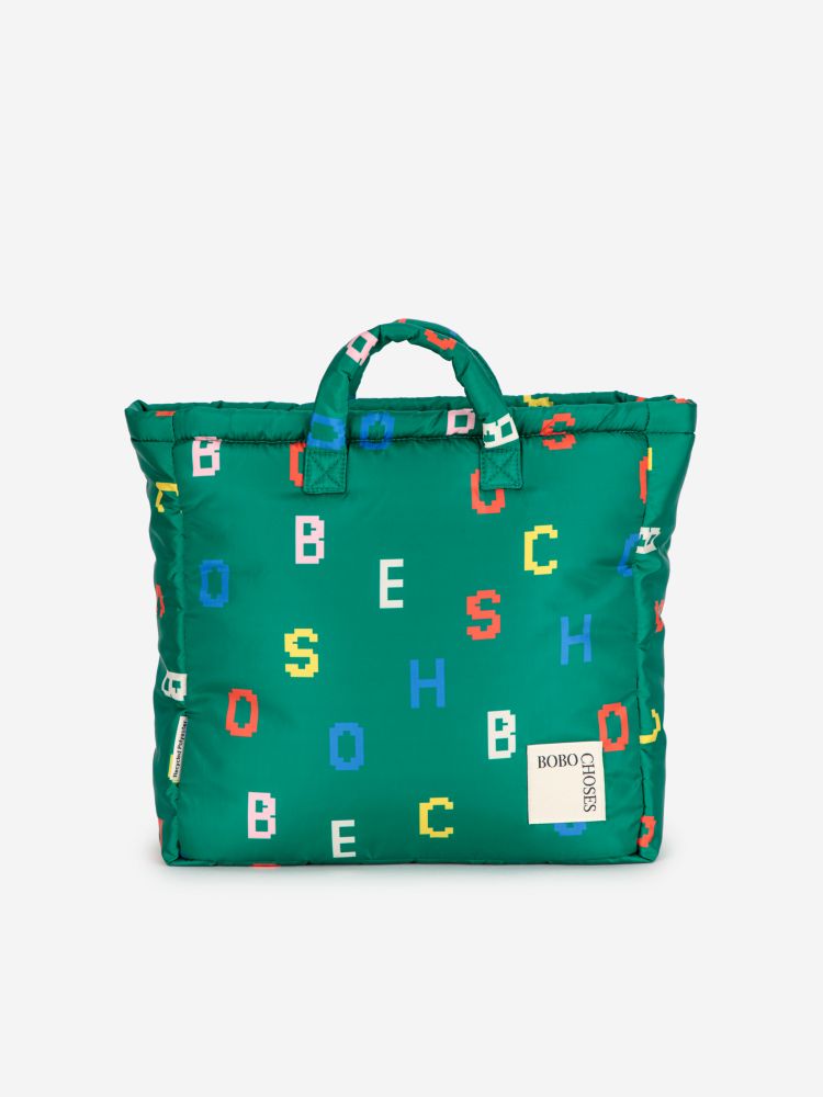 보보쇼즈 Bobo Pixel Letters all over bag : 비스킷위례 | biskuit_wirye
