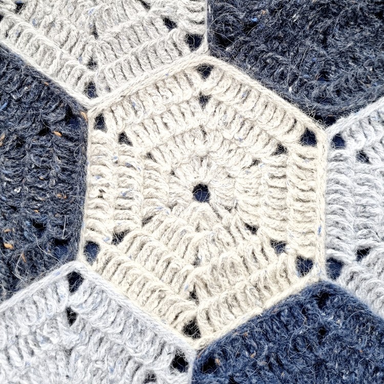 Hexagon Crochet Motif set : LeedStudio