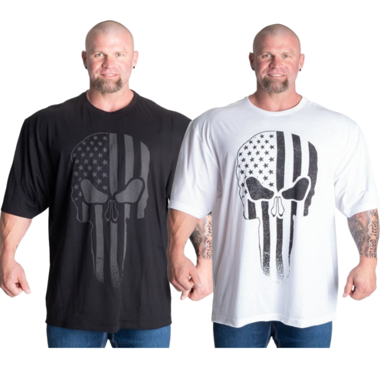GASP SKULL DIVISION IRON TEE : 탑독 짐웨어 TOP DOG