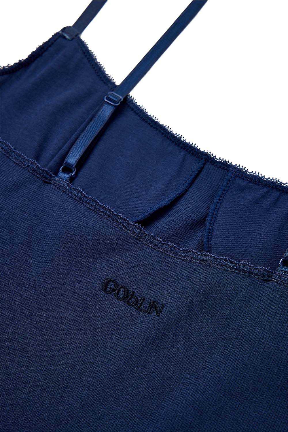 Sweetheart Slip Dress(Navy) : Goblin Wear 고블린 웨어